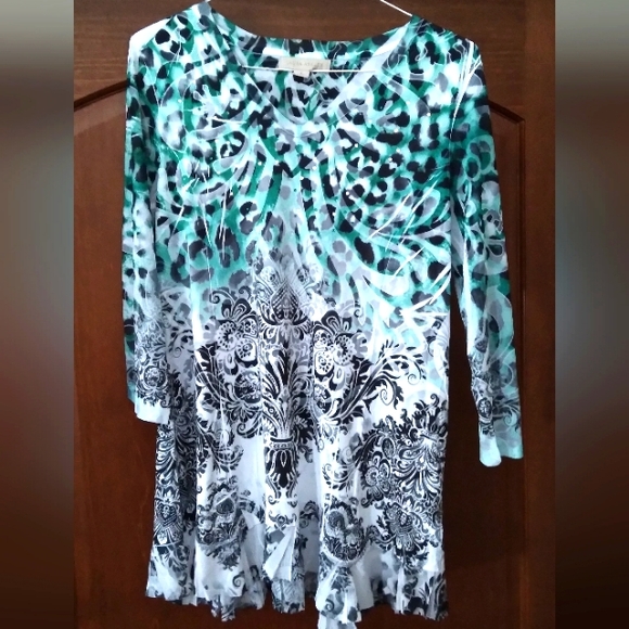 Laura Ashley | Tops | Laura Ashley Large Tunic Dress | Poshmark